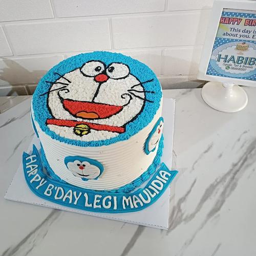 Jual kue ultah Doraemon / birthday cake Doraemon / kue ulang tahun ...