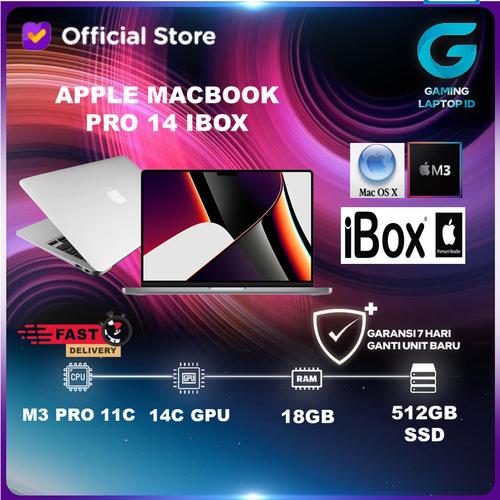 Promo IBOX APPLE MACBOOK PRO 14 M3 PRO 11C 18GB 512GB 14C GPU 14.0 ...