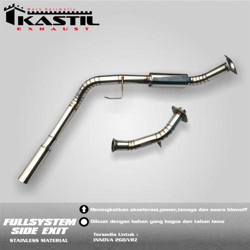 Promo KNALPOT FULLSYSTEM SIDE EXIT SAMBUNGAN DOWNPIPE INNOVA FORTUNER ...