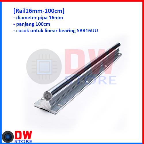 Jual Pipa Shaft Rail Guide SBR Linear Bearing Block SBR10 SBR12 SBR16 ...