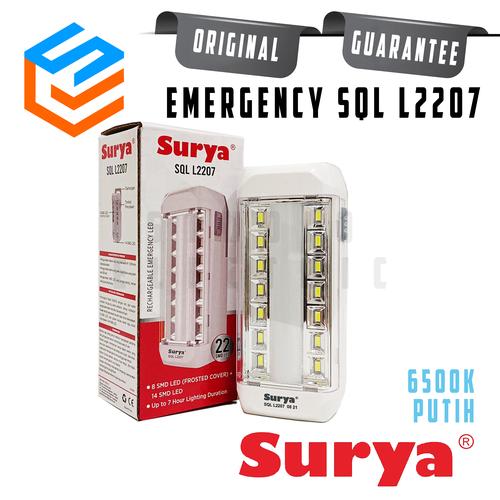 Jual Surya SQL L2207 Lampu Darurat LED Emergency Lamp Portable ...