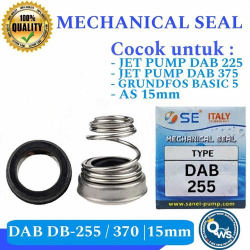Jual Mechanical Seal DAB DB-255 Keong SANEI -Seal pompa SIL - Kota Pekanbaru - Queen Water ...