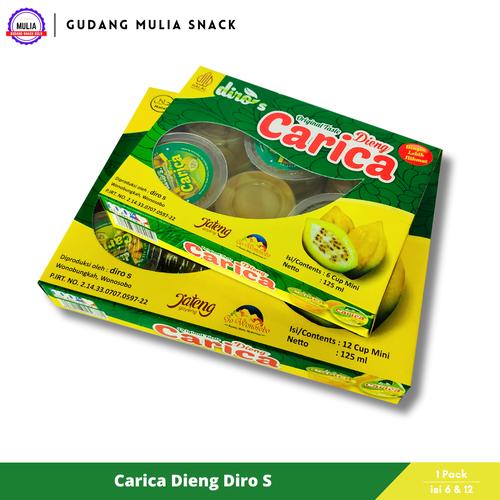 Jual Carica Dieng Diro S Isi 6 dan 12 | Minuman Buah - 6 Cup - Kota ...