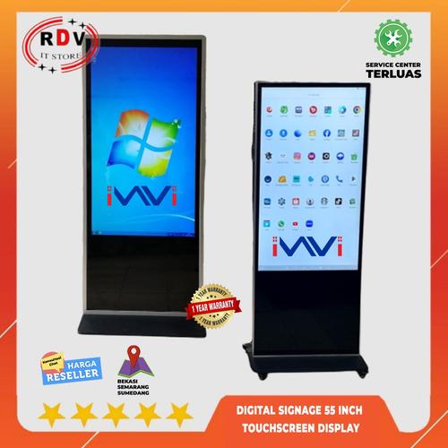 Jual DIGITAL SIGNAGE TV LED 55 INCH TOUCHSCREEN DISPLAY - Kota Bekasi ...