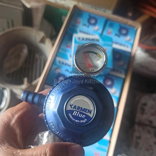 Jual Regulator Gas Karmen Blue Gas Premium Lpj Meter - Jakarta Barat ...