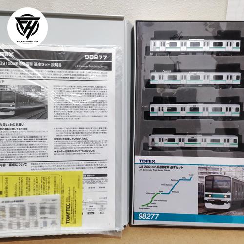 Jual MINIATURE TOMIX N SCALE JR E209 Series Joban Line - Kota Depok - FH_Product | Tokopedia