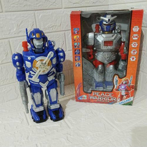 Jual mainan robot anak anak robot peace warrior uprising - Kota ...