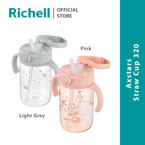 Jual RICHELL - Axstars Straw Cup 320 - Light Grey, Straw 320 saja - Jakarta Barat - Richell ...