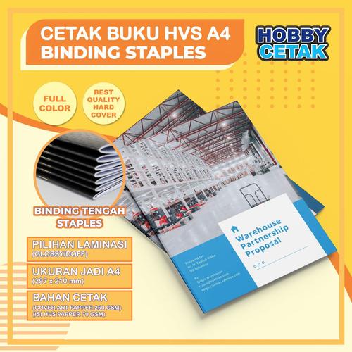 Jual Cetak Buku majalah Katalog Ukuran A4 Bahan isi HVS Binding Steples ...