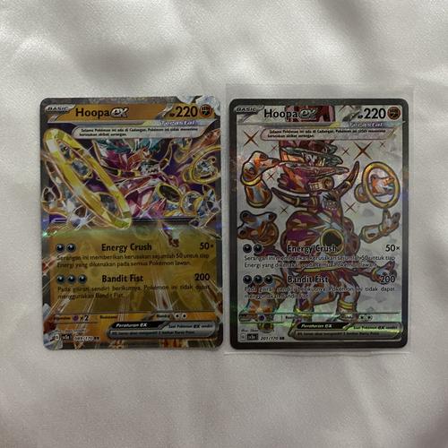 Jual hoopa EX RR SR pokemon tcg sv3s indonesia original - EX RR ...