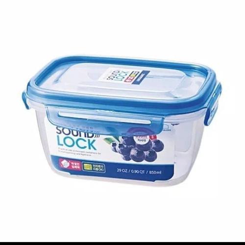Jual LOCK&LOCK LEP532 Sound Lock Rectangular Container 850ml Kotak ...
