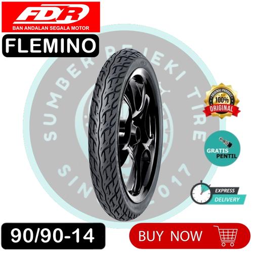 Jual Ban Motor FDR FLEMINO 90/90-14 Tubeless Ban Motor Matic Ring 14 ...