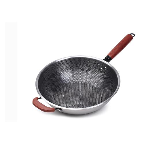 Jual Wajan Stainless Steel Gagang Samping / Gagang panjang/ ANTI ...