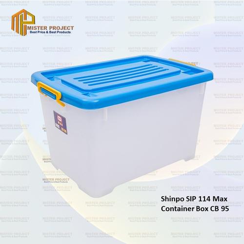 Jual Shinpo SIP 114 Max Container Box CB 95 Liter / Kontainer Plastik ...