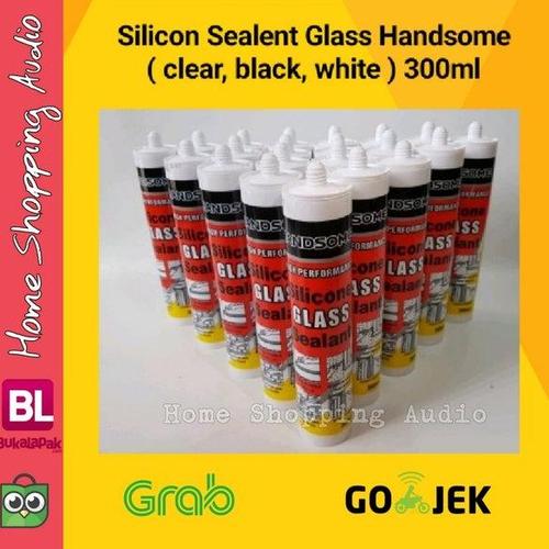 Jual Lem Kaca Botol Silicone Sealant Handsome Lem Sealant - Jakarta ...