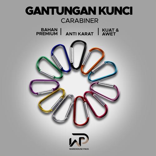 Jual Gantungan Kunci Carabiner | Carabiner Gantungan Kunci Aluminium ...