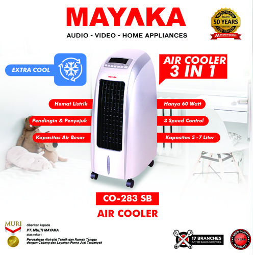 Jual MAYAKA - AIR COOLER PENDINGIN DAN PENYEJUK - CO-283 SB - GARANSI ...