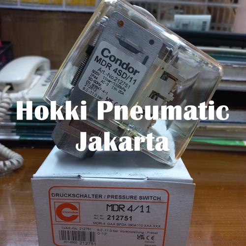 Jual Condor germany pressure switch MDR 4/11 4SD/11 11bar 1/2" inch ...