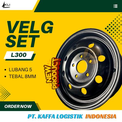 Jual VELG SET L300 RING 14 LUBANG 5 TEBAL 8MM LUBANG ANGIN BULAT - Kab ...