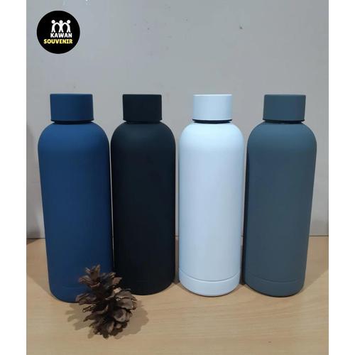 Jual Botol Minum Stainless 500ml/Termos Stainless Elegan Simple Tahan ...