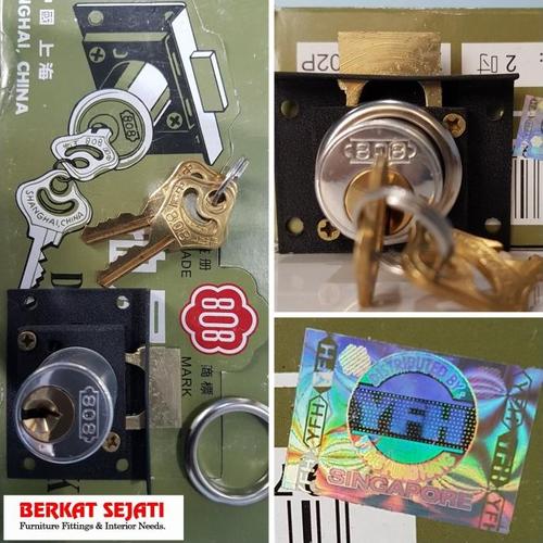 Jual Kunci Laci / Meja / Pintu Lemari 808 ORIGINAL ASLI Klasik Jadul 2 ...