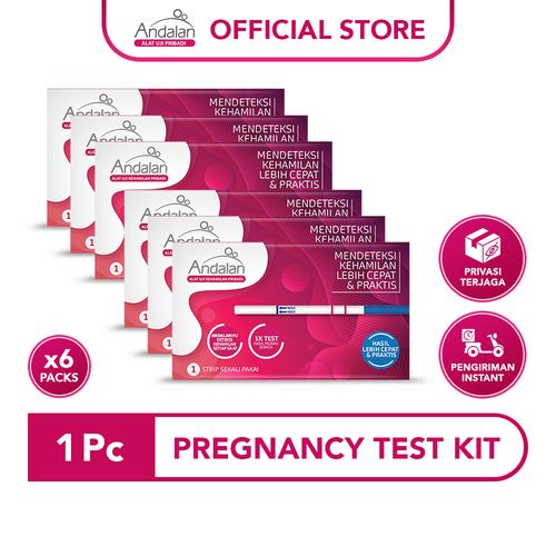 Promo Andalan Pregnancy Test Kit - 6 Pcs - Kota Tangerang - Sutra ...