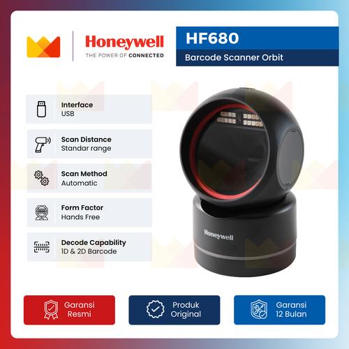 Jual HONEYWELL Barcode Scanner Orbit HF 680 HF680 Hands FREE Imaging ...
