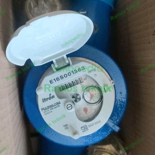 Jual water meter itron 1 1,5 inch DN 40 multimag kepala putih - Jakarta ...