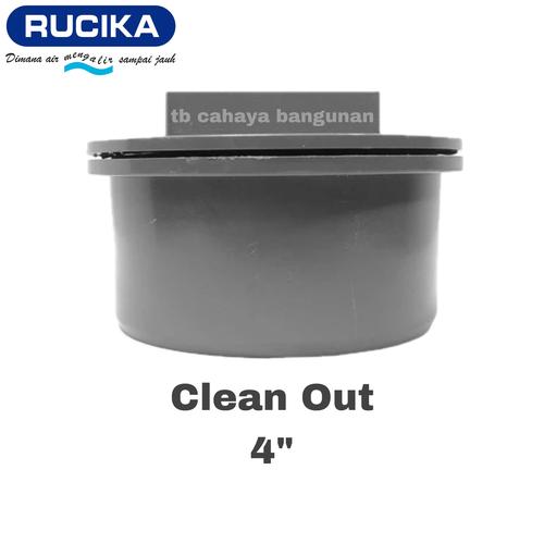 Jual Clean Out D 4 Inch CO 4" Rucika PVC Tutup Septic Tank - Kota ...