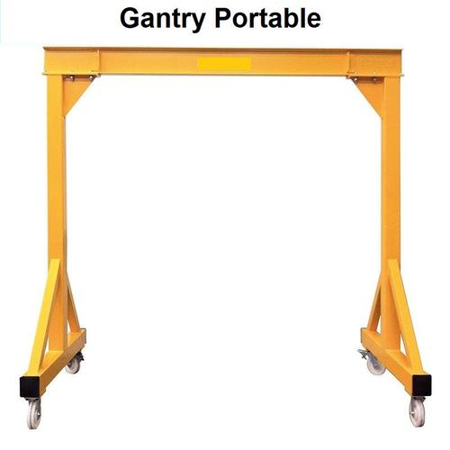 Jual Gantry Portable Cap.3 Ton ( Tinggi 3,5 Mtr, Bentangan 3,5 - 4 Mtr ...