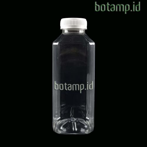 Jual BOTOL KALE 500 ML TEBAL / BOTOL MINUMAN 500 ML - Kotak | Putih ...