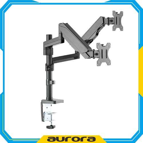 Jual Oximus P200e Dual Monitor TV LCD Braket P200-E Gas Spring Arm ...