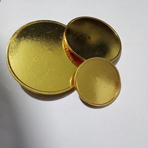 Jual Pin Polosan Lingkaran Bulat Bahan Kuningan Cor - 2 cm - Kab ...
