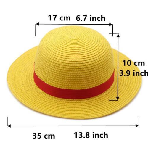 Promo Topi One Piece Luffy Jerami Portgas D Ace Cosplay Anime Hat Koboi ...