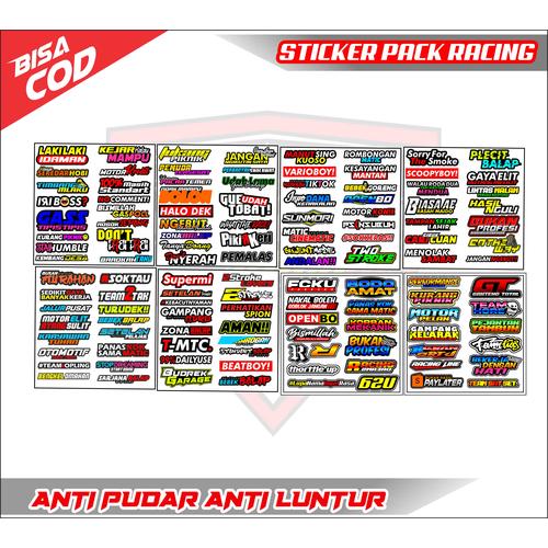 Jual STICKER PACK KATA KATA VIRAL / STICKER KATA KATA TERBARU/ STICKER ...