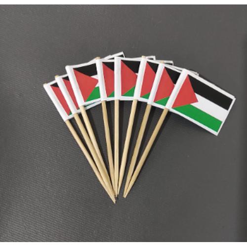 Jual 50 pc Topper bendera PALESTINA ,Hiasan kue tusuk gigi-Topper ...