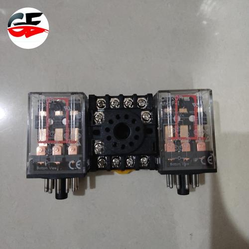 Jual Relay Omron MK3P-I Coil 11 Pin Kaki 220VAC 24DC 12VDC Socket ...