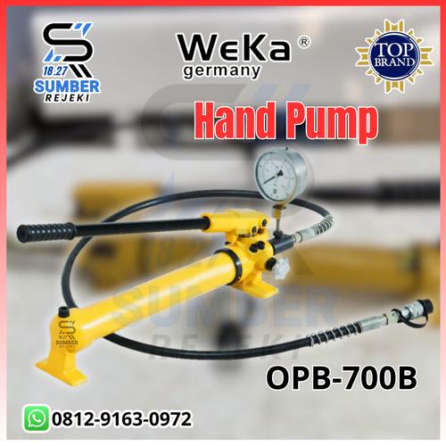 Jual Hand Pump Hydraulic Cylinder OPB-700B WEKA GERMANY 10000PSI - Jakarta Barat - Sumber Rejeki ...
