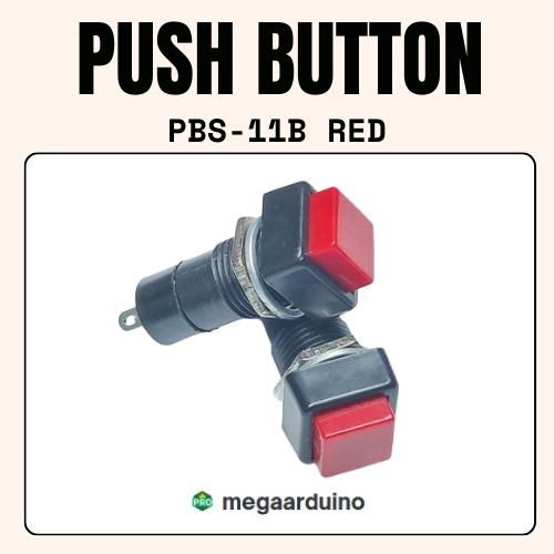 Jual Tombol Push Button PBS-11B Merah Momentary Reset Switch PBS - 11 B - Kota Semarang ...