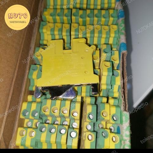 Jual PHOENIX GROUNDING TERMINAL BLOCK USLKG 5/USLKG5 0441504 - Kota ...