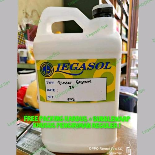 Jual BINDER STYRENE ACRYLIC 25 ( U/CAT TEMBOK & SABLON DLL ) @5KG ...