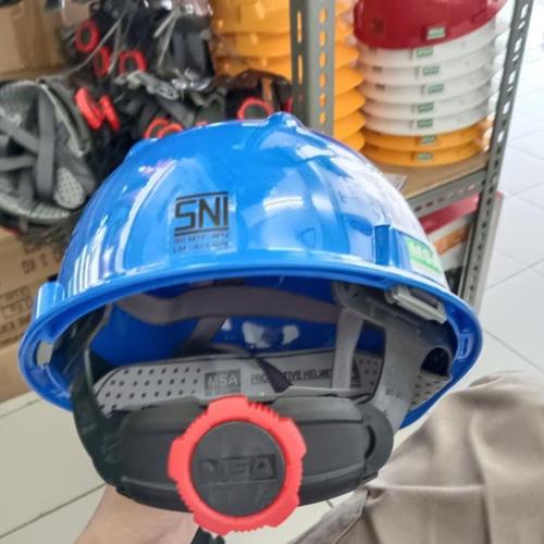 Jual Helm Safety V Guard MSA Fastrack Tali dagu komplit set / helm ...