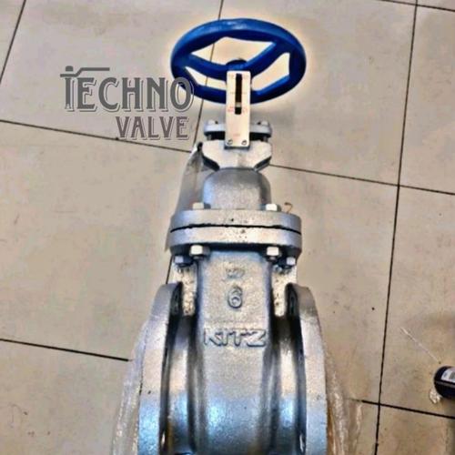 Jual GATE VALVE KITZ (ORIGINAL) CAST IRON JIS 10K UK 6" INCH DN150 ...