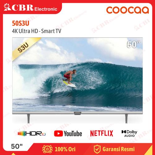 Jual TV Coocaa 50 Inch LED 50S3U (4K UHD - Android TV) - Kota Batam ...