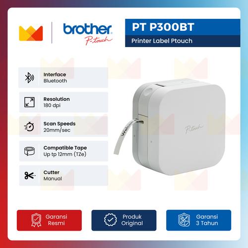 Jual BROTHER Printer Label Ptouch Cube PT P300BT Label Maker PT P300 BT ...