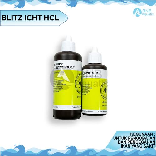 Jual Blitz Icht Acriflavine Acri HCL 100ml Obat Kuning Ikan Hias Cupang ...