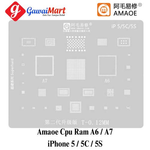 Jual PLAT AMAOE CETAKAN BGA IC CPU RAM A6 A7 IPHONE 5/5C/5S ORIGINAL - Jakarta Pusat - Gawai ...