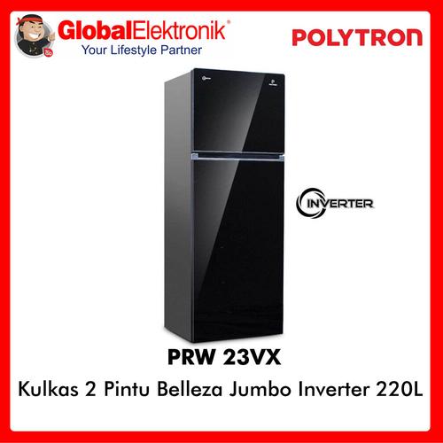 Jual Polytron Kulkas 2 Pintu PRW-23VX / PRW23VX Inverter Hitam - Kota ...