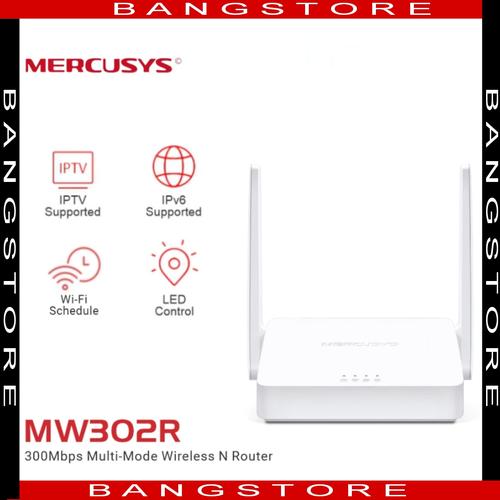 Jual Mercusys MW302R 300 Mbps Multi Mode Wireless Router - Kota Bandung ...