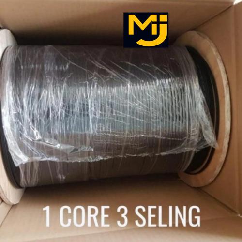 Jual Kabel FO 1000 Meter 3 Kawat FTTH Dropcore 1 Core (All Variant ...